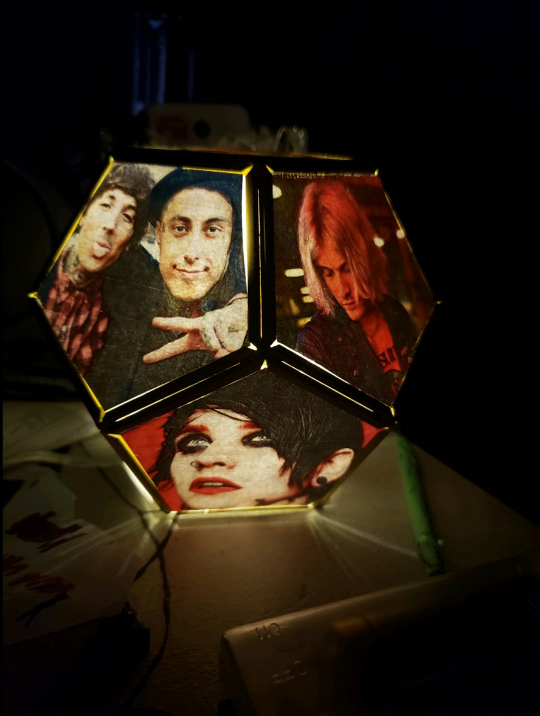 Wanted to share a picture of this little light box thing I made with ...