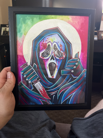 My Ghostface artwork made by my very skilled artist friend known to ...