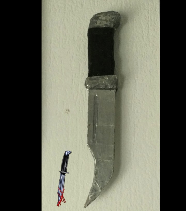 Hey ! This is my homemade Scream knife Who is your favourite killer is ...