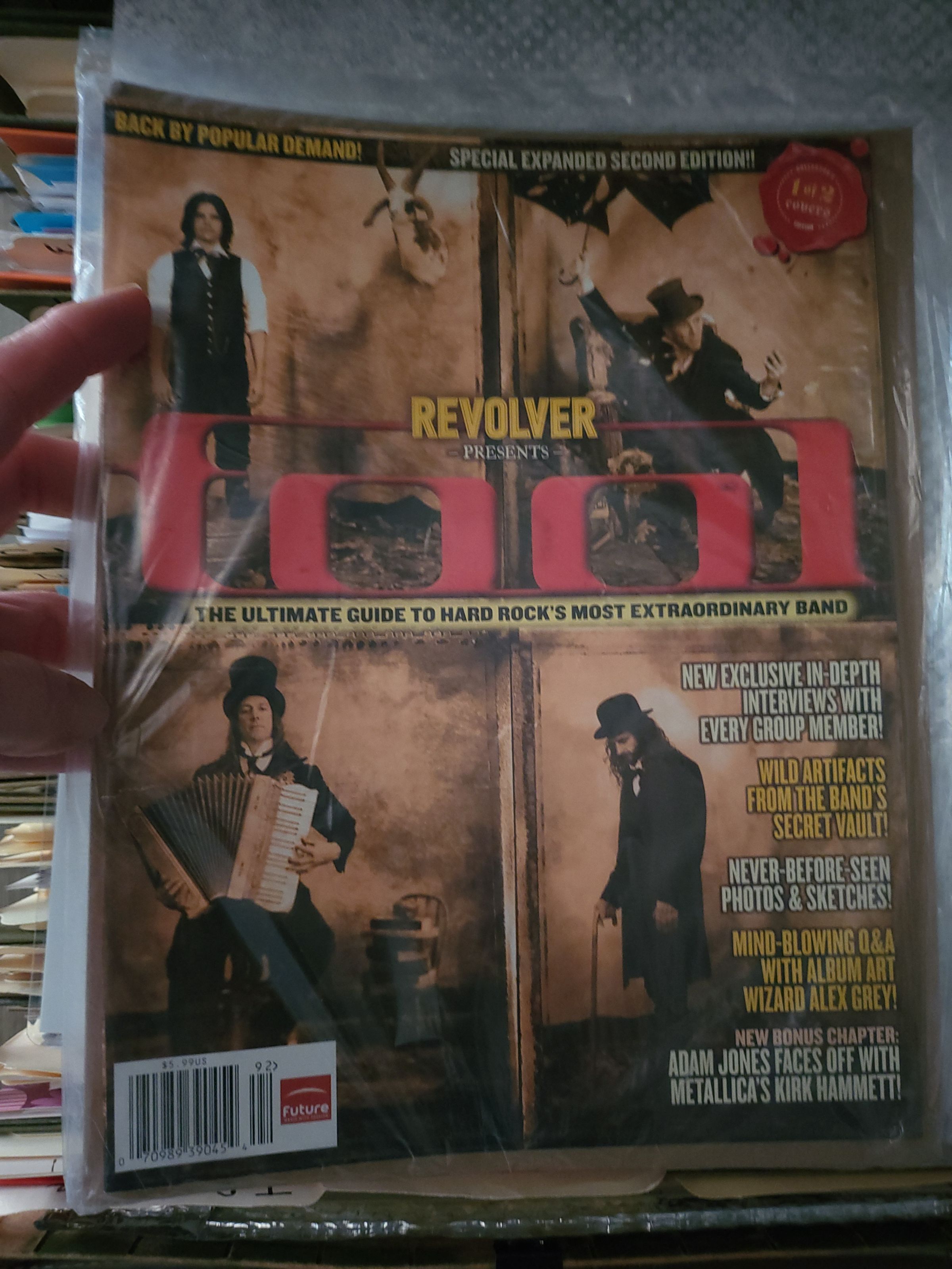 Revolver mag.. x 1 of 3 covers if memory serves.